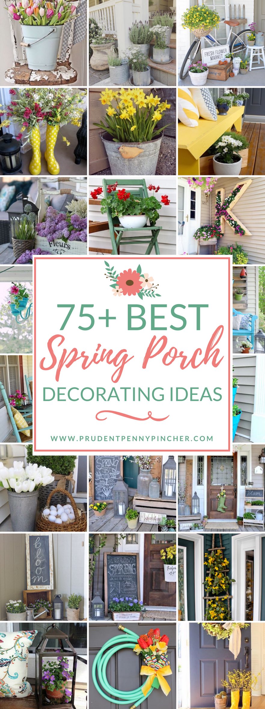 75 Best Spring Porch Ideas - Prudent Penny Pincher