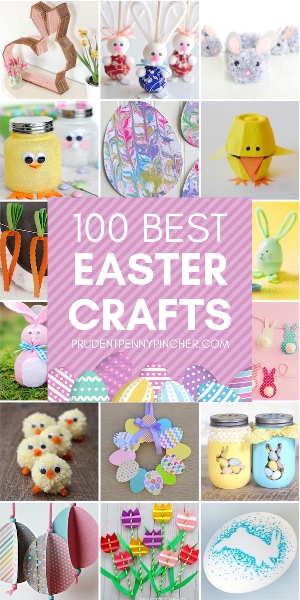 100 Best DIY Easter Crafts - Prudent Penny Pincher