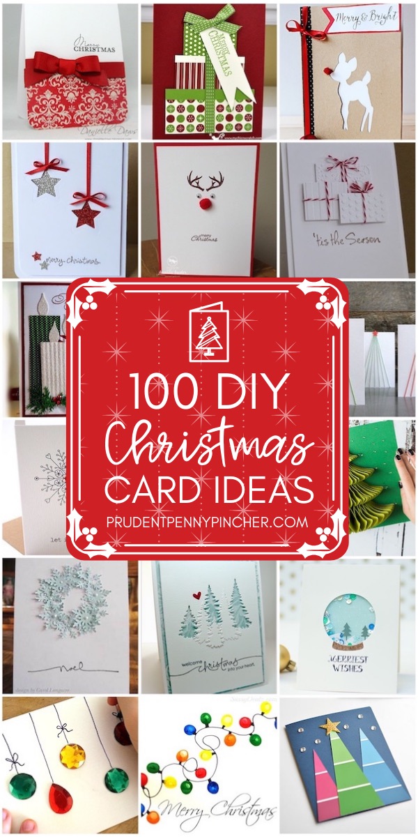 100 Best DIY Christmas Cards Prudent Penny Pincher 100 Best DIY Christmas Cards Prudent Penny Pincher