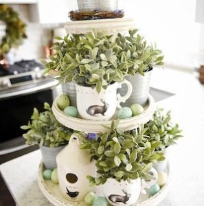 50 Best DIY Farmhouse Easter Decorations - Prudent Penny Pincher