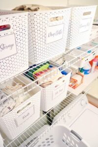 50 Dollar Store Laundry Room Organization Ideas - Prudent Penny Pincher