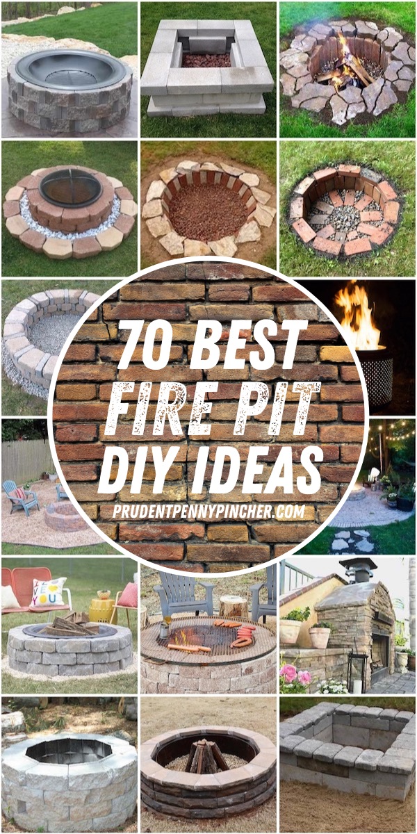 70 Cheap and Easy DIY Fire Pits - Prudent Penny Pincher