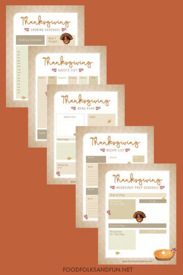 100 Free Thanksgiving Printables - Prudent Penny Pincher