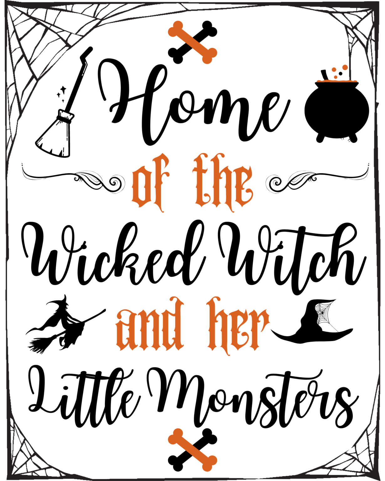 20 Free Printable Halloween Decorations - Prudent Penny Pincher