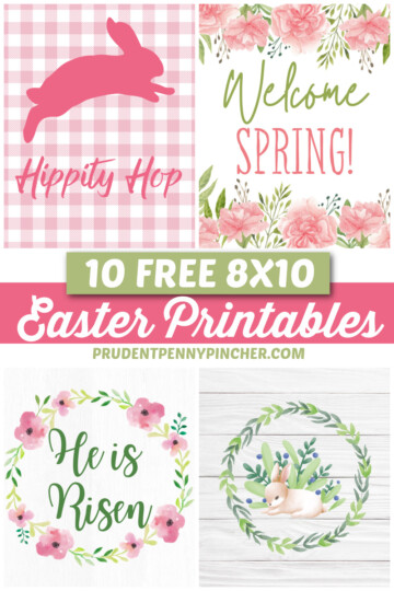 15 Free Easter Printables to Decorate Your Home - Prudent Penny Pincher