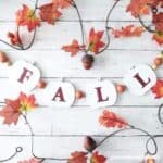 30 DIY Fall Garlands and Banners - Prudent Penny Pincher