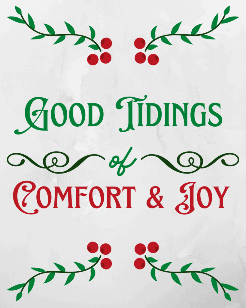 20 Free Printable Christmas Decorations - Prudent Penny Pincher
