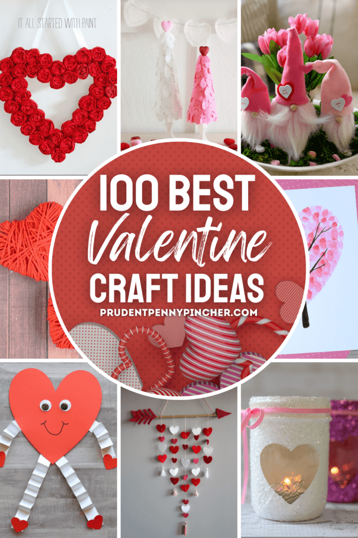 100 Best Diy Valentines Day Crafts Prudent Penny Pincher