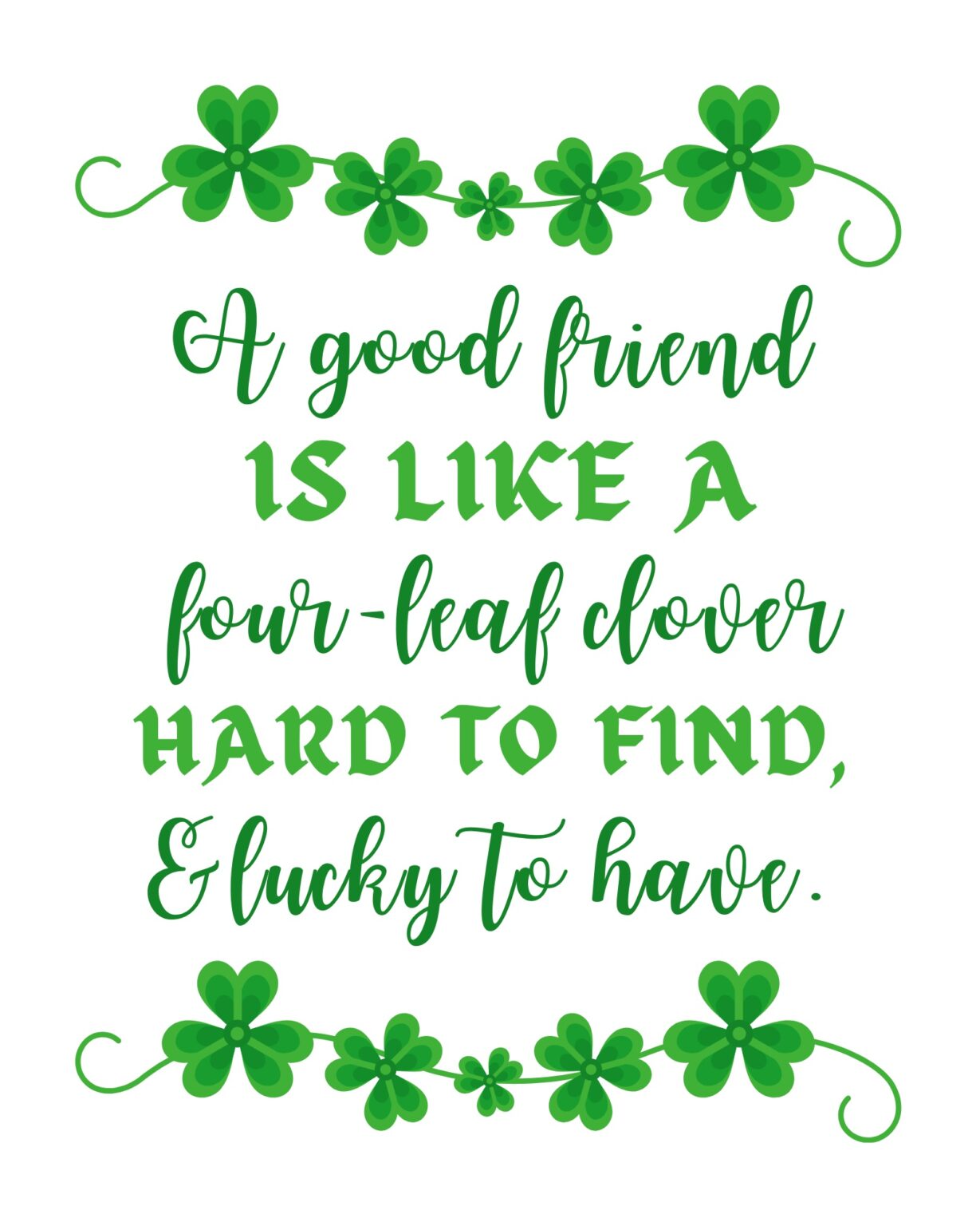 15 Free St Patrick's Day Printables - Prudent Penny Pincher