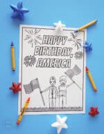 15 Free 4th of July Coloring Pages - Prudent Penny Pincher