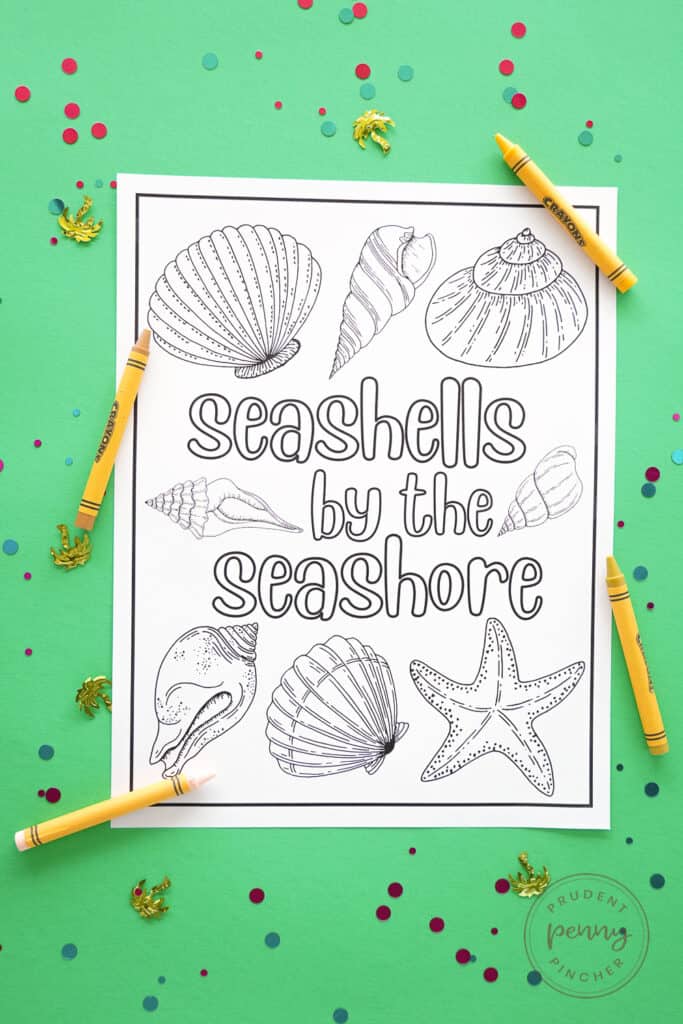 15 Free Summer Coloring Pages for Kids - Prudent Penny Pincher