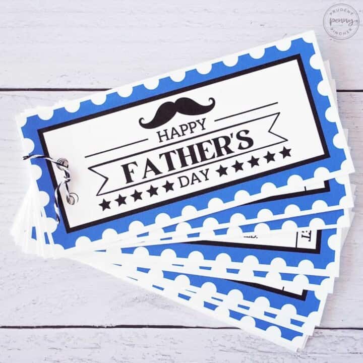 60 Easy DIY Father's Day Crafts for Kids - Prudent Penny Pincher