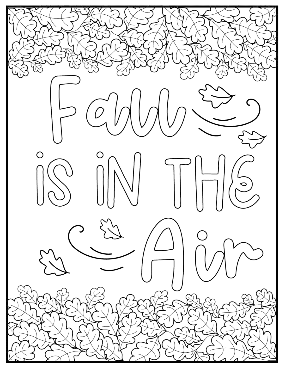 30 Free Printable Fall Coloring Pages - Prudent Penny Pincher