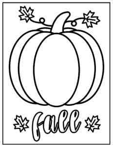 30 Free Printable Fall Coloring Pages - Prudent Penny Pincher