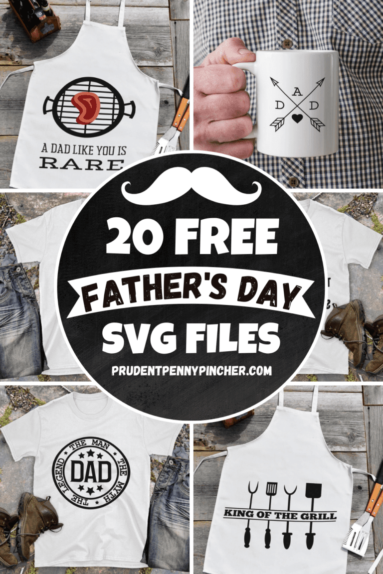 Free Father's Day SVG Files - Prudent Penny Pincher