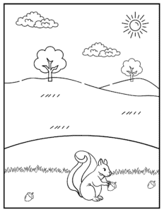 30 Free Printable Fall Coloring Pages - Prudent Penny Pincher