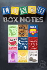 27 Free Printable Lunch Box Notes for Kids - Prudent Penny Pincher