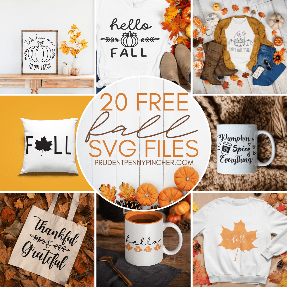 20 Free Fall SVG Files - Prudent Penny Pincher