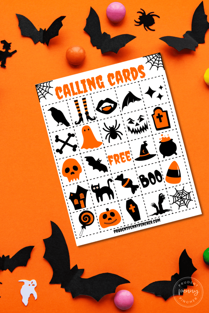 Free Halloween Bingo Printable for Kids and Adults - Prudent Penny Pincher