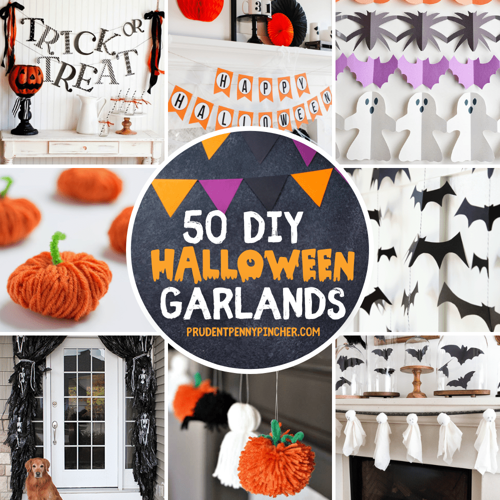 50 DIY Halloween Garlands and Banners - Prudent Penny Pincher