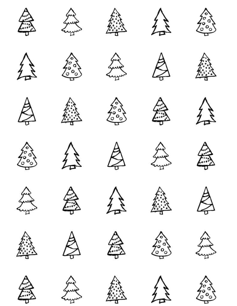 50 Free Christmas Coloring Pages for Kids - Prudent Penny Pincher