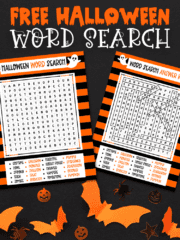 5 Free Fall Word Search Printables - Prudent Penny Pincher