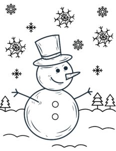 50 Free Christmas Coloring Pages for Kids - Prudent Penny Pincher