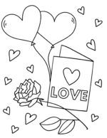 20 Free Valentine's Day Coloring Pages for Kids - Prudent Penny Pincher