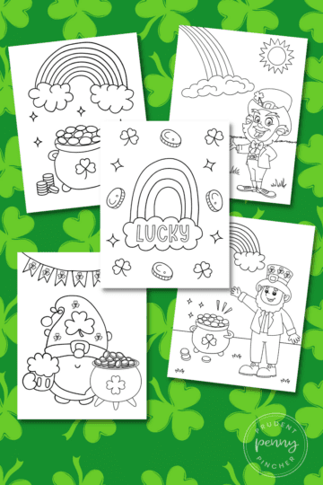 20 Free St Patrick's Day Coloring Pages for Kids - Prudent Penny Pincher