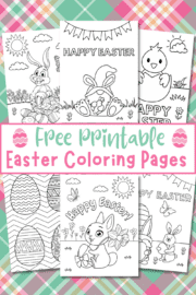 25 Free Printable Easter Coloring Pages for Kids - Prudent Penny Pincher