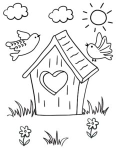 30 Free Spring Coloring Pages for Kids - Prudent Penny Pincher