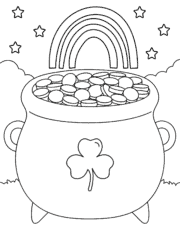 20 Free St Patrick's Day Coloring Pages for Kids - Prudent Penny Pincher