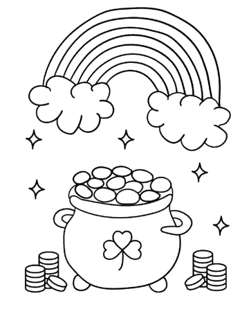 20 Free St Patrick's Day Coloring Pages for Kids - Prudent Penny Pincher