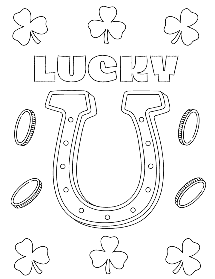 40 Free St Patrick's Day Coloring Pages for Kids - Prudent Penny Pincher