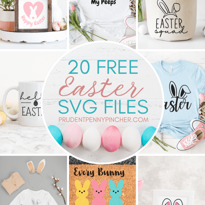20 Free Easter SVG Files - Prudent Penny Pincher