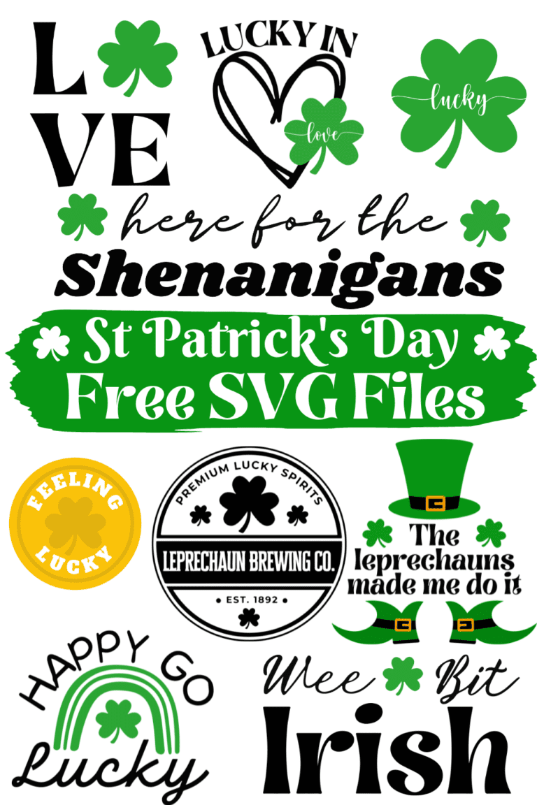 10 Free St Patrick's Day SVG Files - Prudent Penny Pincher