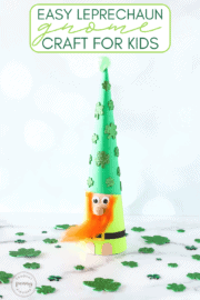 Easy Gnome Leprechaun Craft for Kids - Prudent Penny Pincher