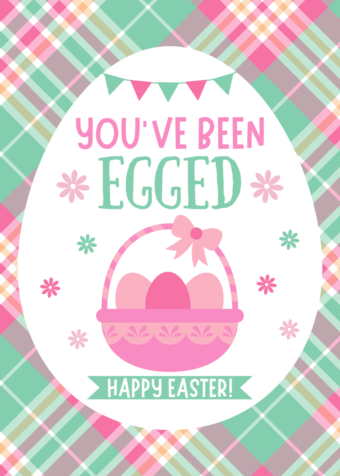 Free You've Been Egged Printable Signs - Prudent Penny Pincher