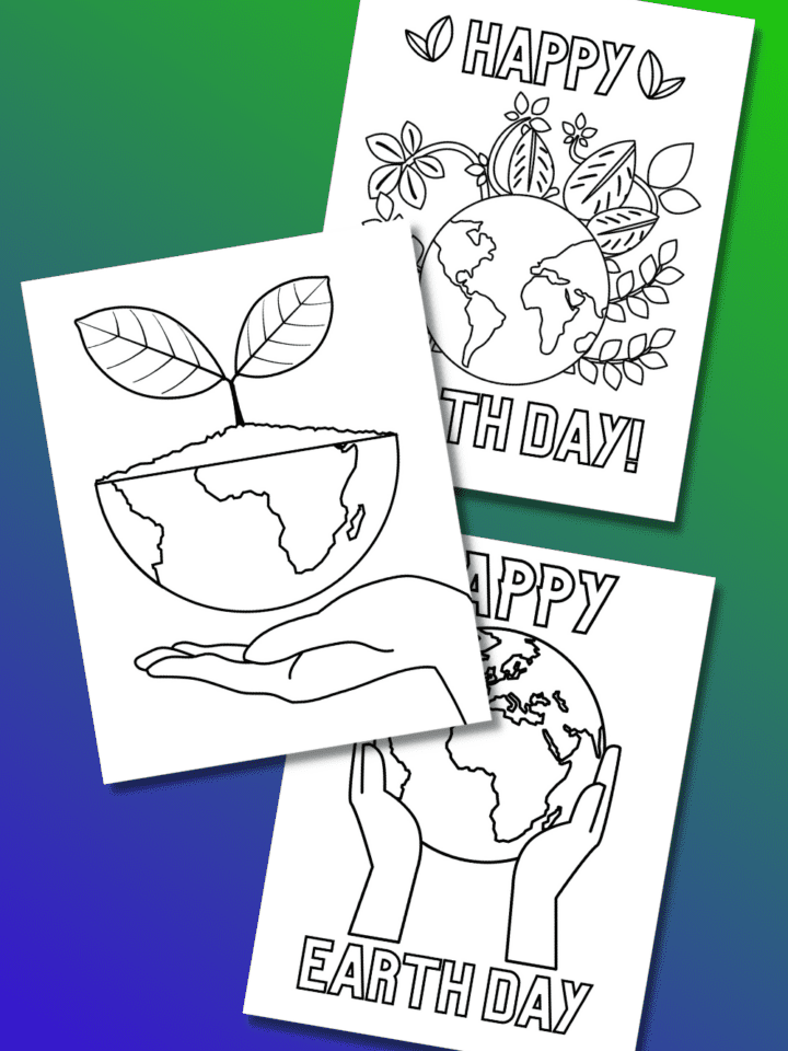 Free Printable Earth Day Banner - Prudent Penny Pincher