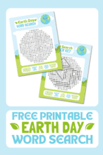 Free Printable Earth Day Word Search for Kids - Prudent Penny Pincher