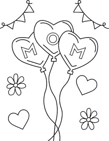 20 Free Printable Mother's Day Coloring Pages for Kids - Prudent Penny ...