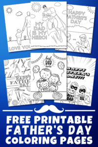 25 Free Printable Father's Day Coloring Pages for Kids - Prudent Penny ...