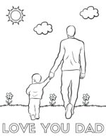 25 Free Printable Father's Day Coloring Pages for Kids - Prudent Penny ...