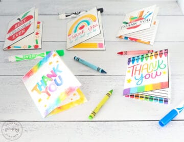 10 Free Teacher Appreciation Card Printables - Prudent Penny Pincher