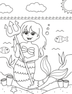 60+ Ocean Coloring Pages for Kids - Prudent Penny Pincher