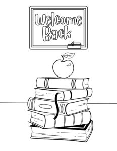 20 Free Back to School Coloring Pages for Kids - Prudent Penny Pincher