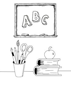 20 Free Back to School Coloring Pages for Kids - Prudent Penny Pincher