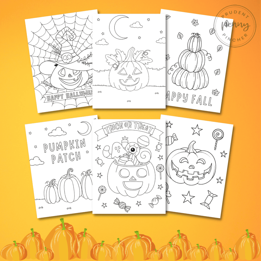 25 Fun and Easy Pumpkin Crafts for Kids - Prudent Penny Pincher