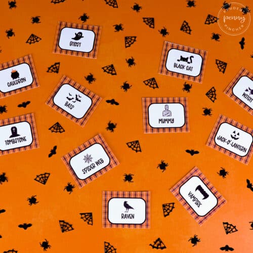 Free Printable Halloween Charades Game Cards - Prudent Penny Pincher
