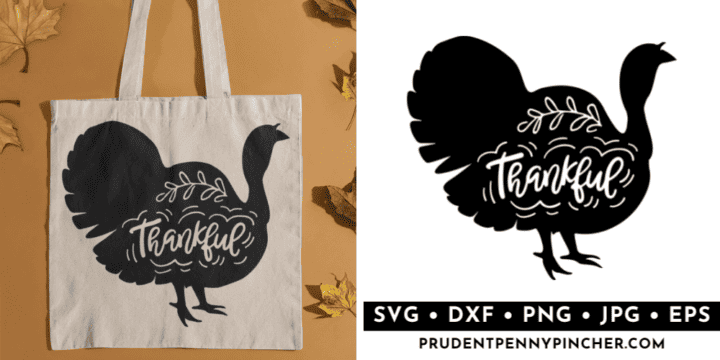 15 Free Turkey SVG Files for Thanksgiving - Prudent Penny Pincher